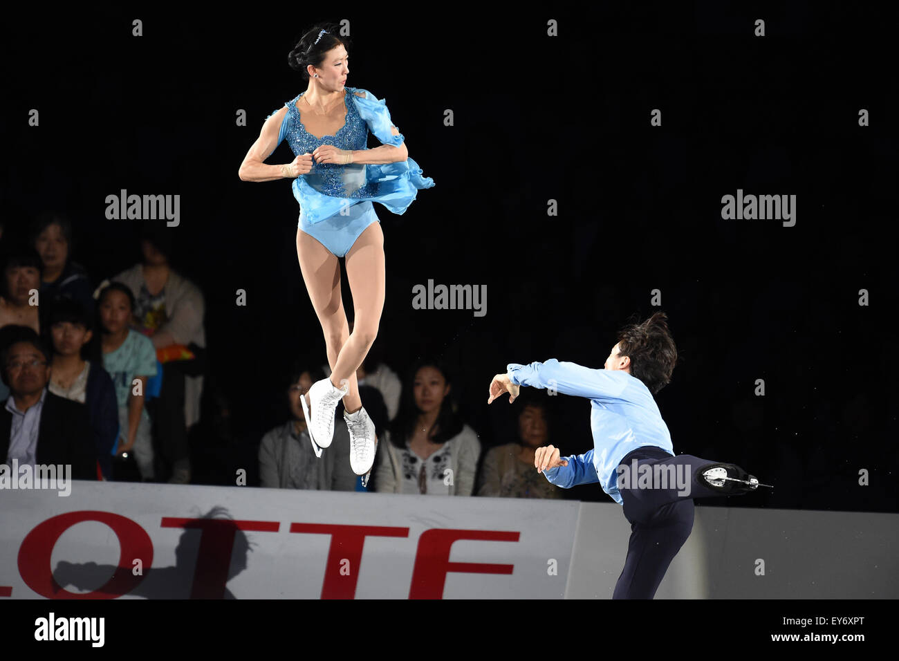 Sapporo, Japan. 22nd July, 2015. Qing Pang & Jian Tong Figure Skating ...