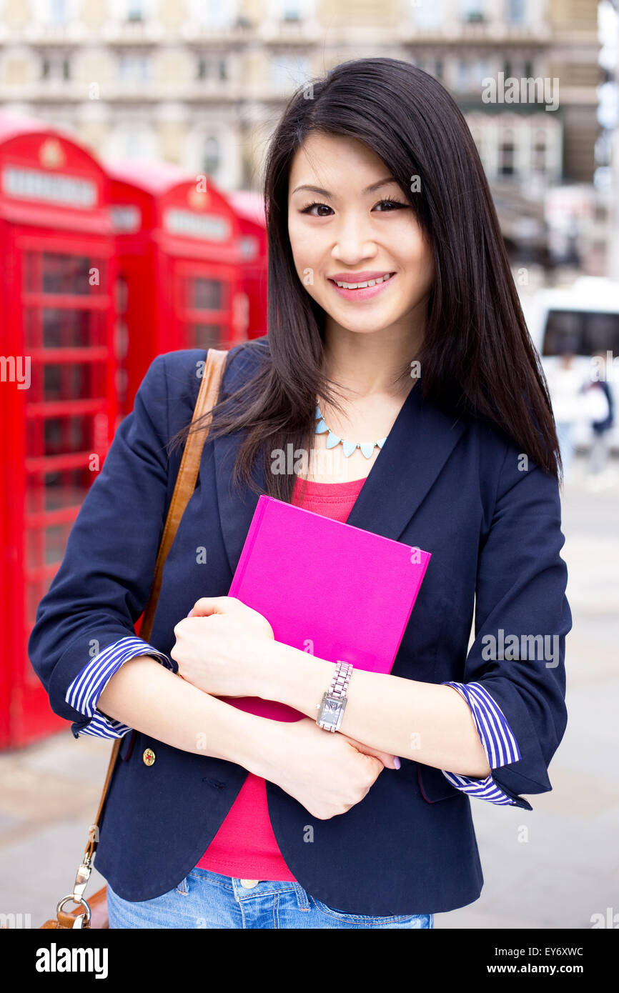 Portrait asian chinese college girl hi-res stock photography and images ...