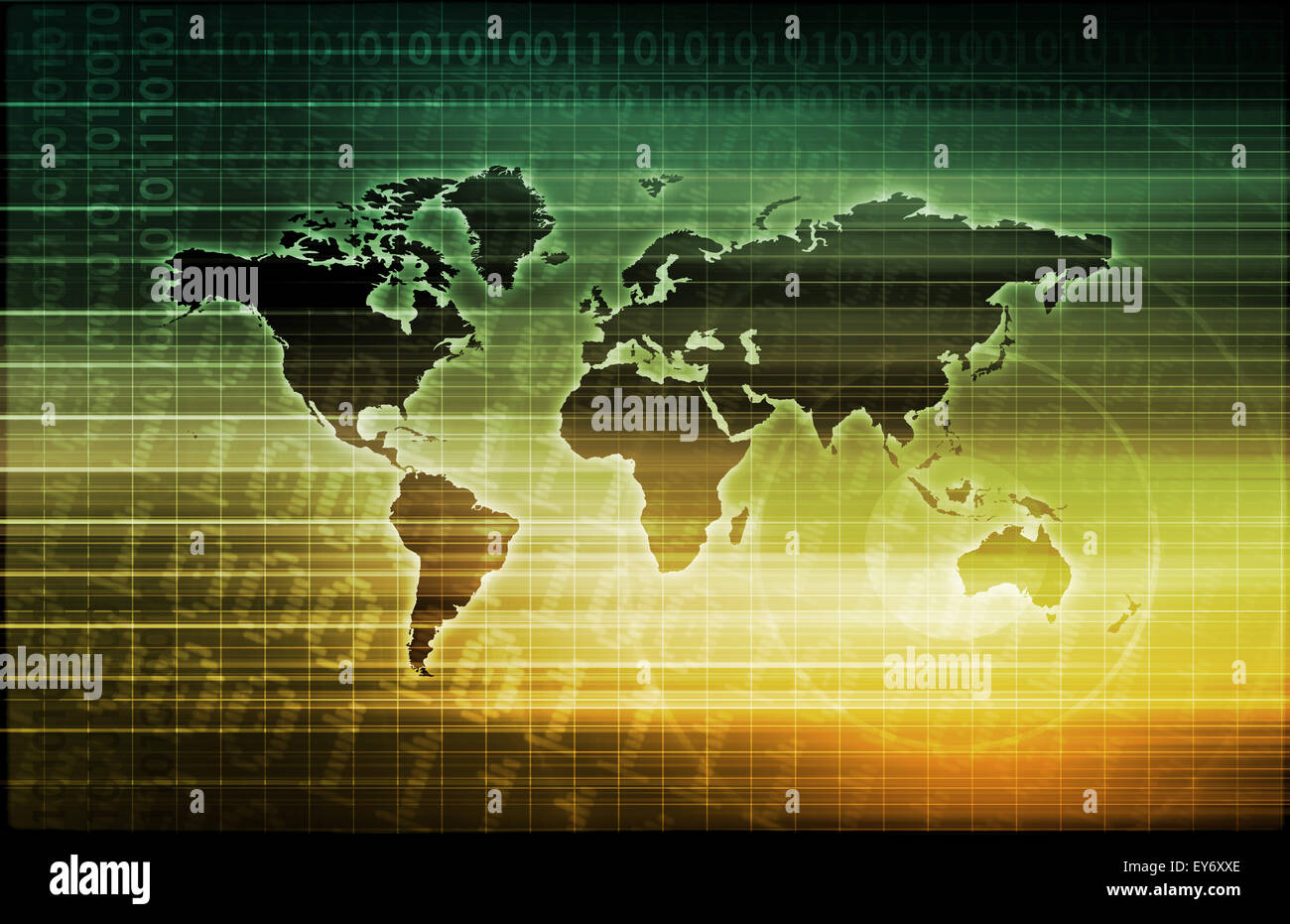 Global Science and Medical Abstract Background Art Stock Photo - Alamy