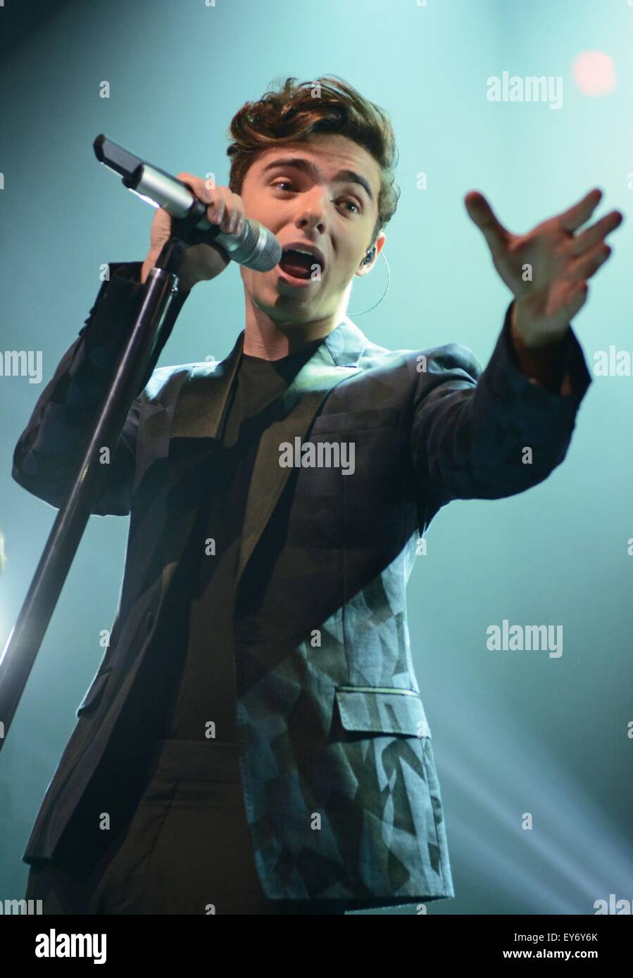 New York, NY, USA. 22nd July, 2015. Nathan Sykes in attendance for ...