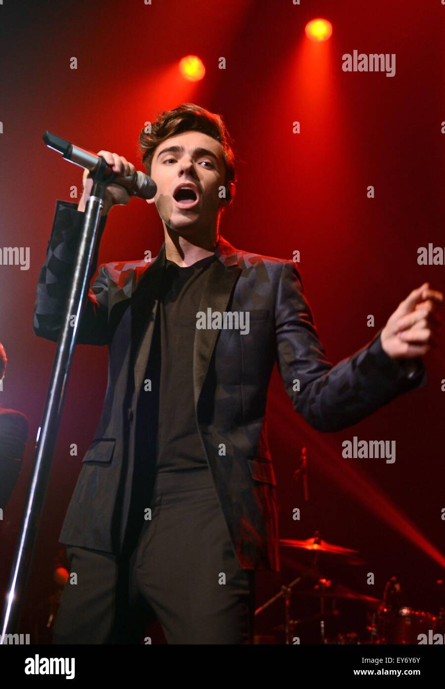 New York, NY, USA. 22nd July, 2015. Nathan Sykes in attendance for ...