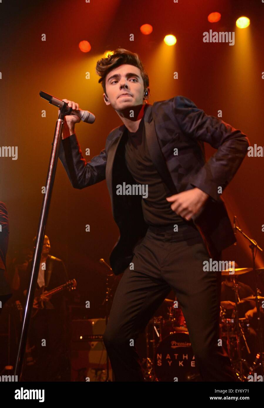 New York, NY, USA. 22nd July, 2015. Nathan Sykes in attendance for ...