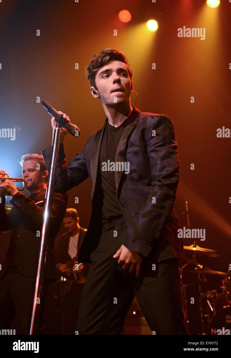 New York, NY, USA. 22nd July, 2015. Nathan Sykes in attendance for ...