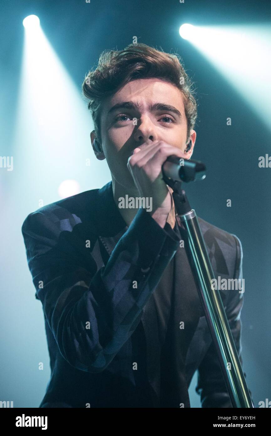 New York, NY, USA. 22nd July, 2015. Nathan Sykes in attendance for ...