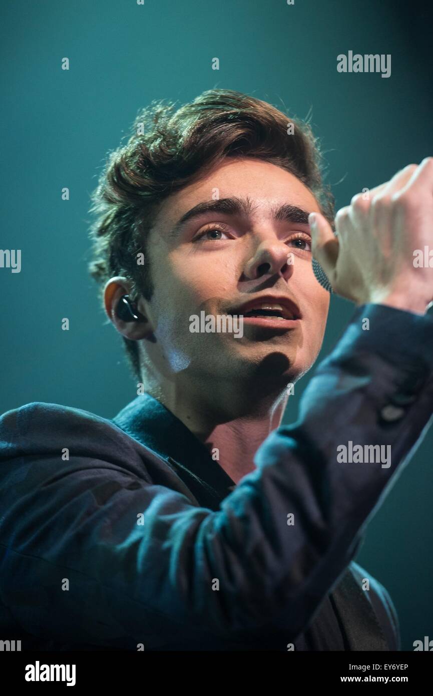 New York, NY, USA. 22nd July, 2015. Nathan Sykes in attendance for ...