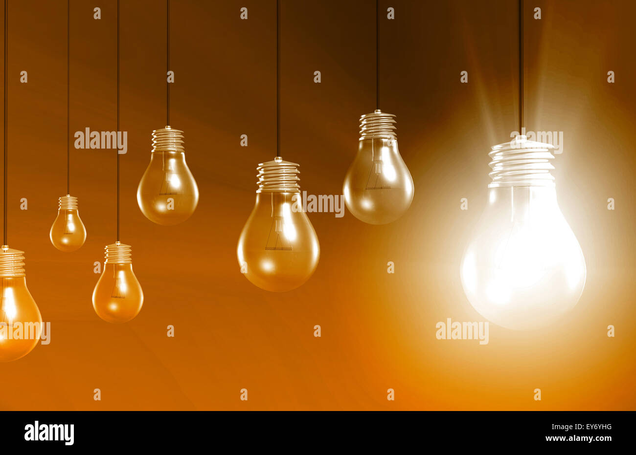 Inspiration Concept of an Idea or Goal Art Stock Photo - Alamy