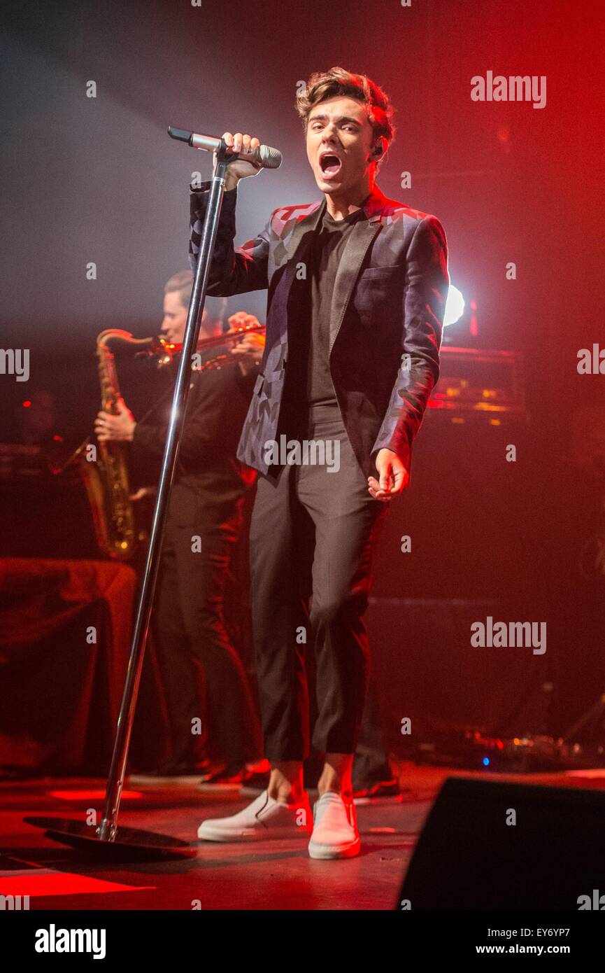 New York, NY, USA. 22nd July, 2015. Nathan Sykes in attendance for ...