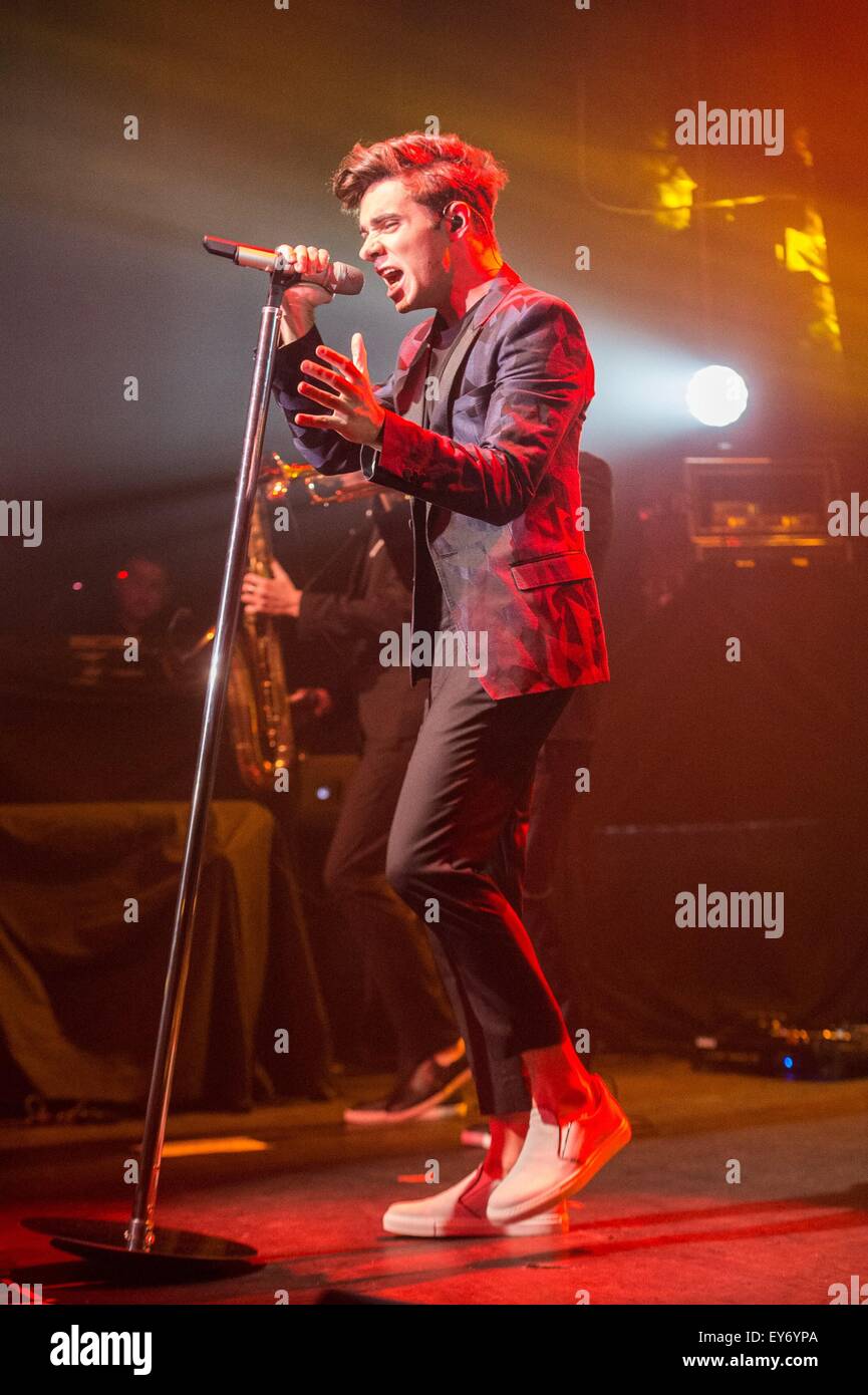 New York, NY, USA. 22nd July, 2015. Nathan Sykes in attendance for ...