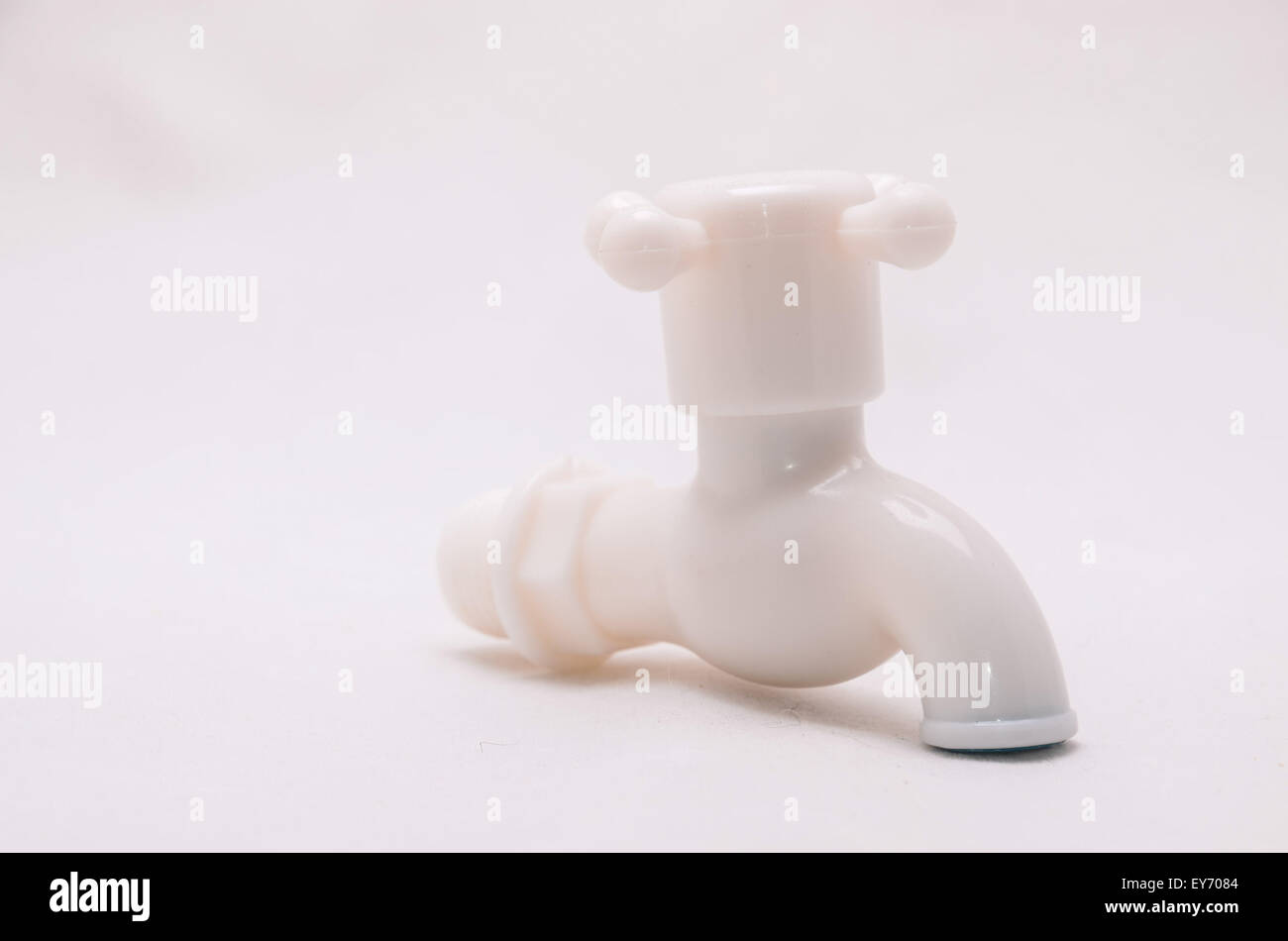 PVC Plastic Water Faucet Stock Photo - Alamy