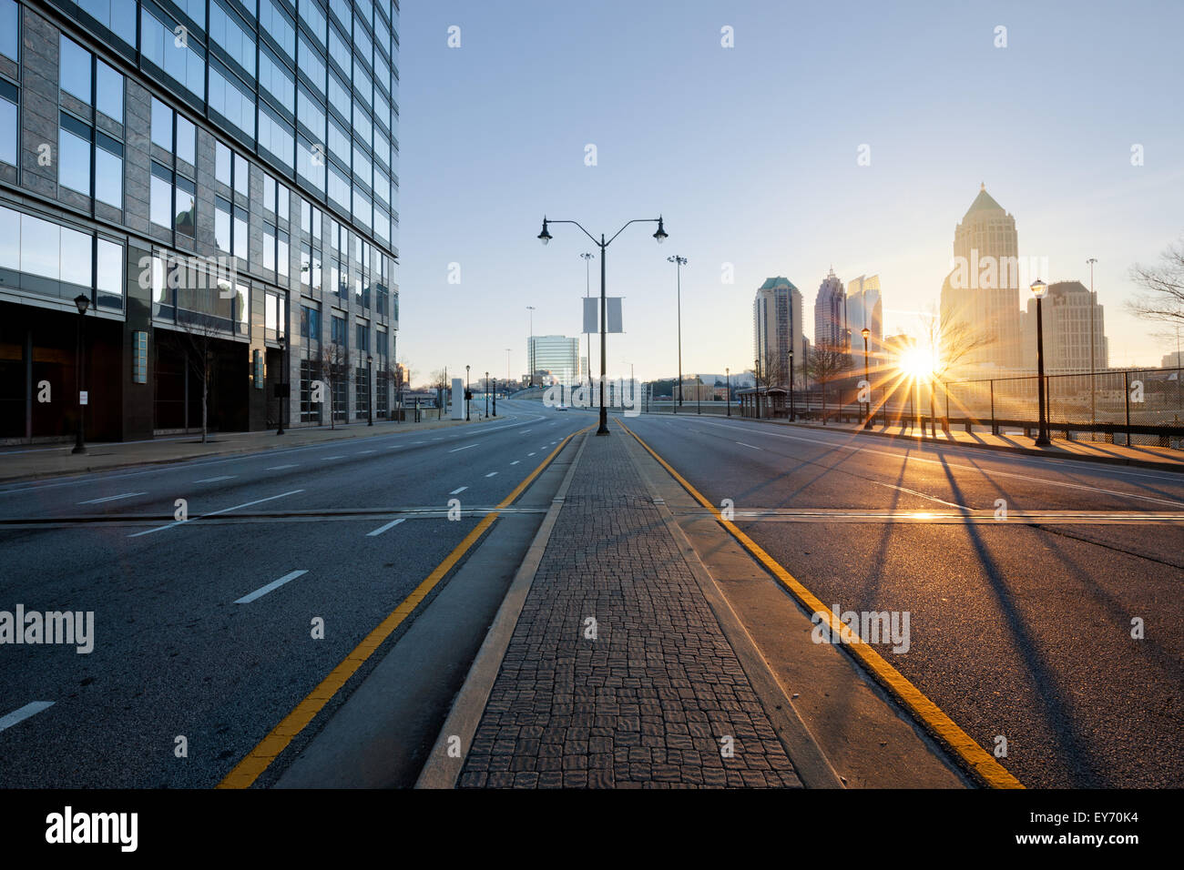 Atlanta street, Georgia, USA Stock Photo - Alamy