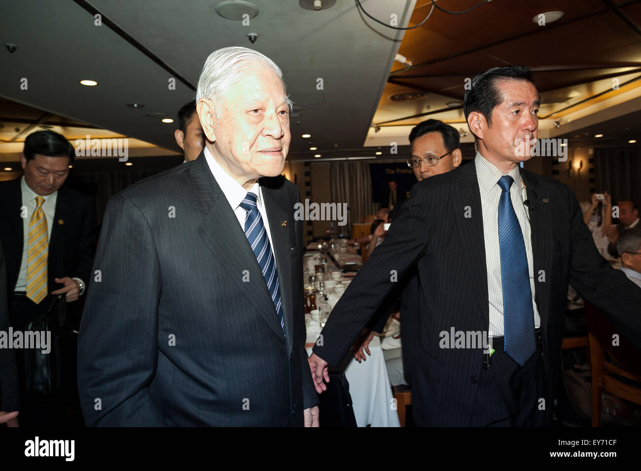 Lee Teng-hui, former president of Taiwan (the Republic of China ...