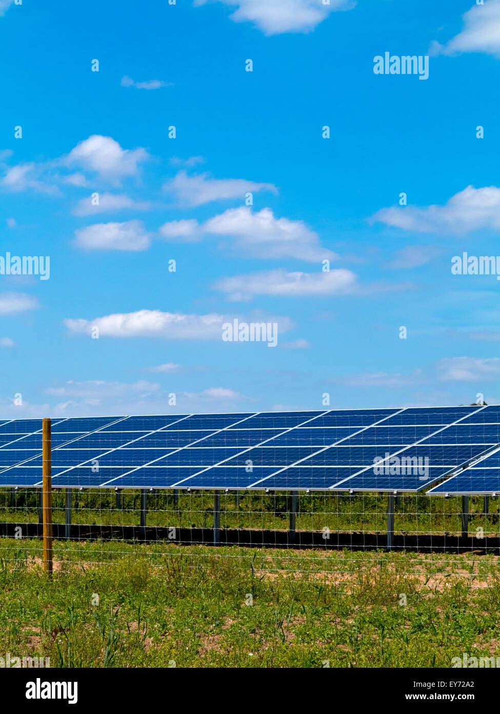 Solar electricity solar fields solar field uk solar power hi-res stock ...