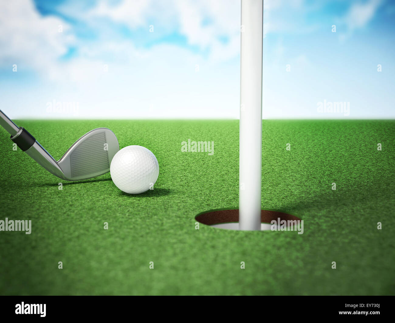 Golf ball on court hi-res stock photography and images - Alamy