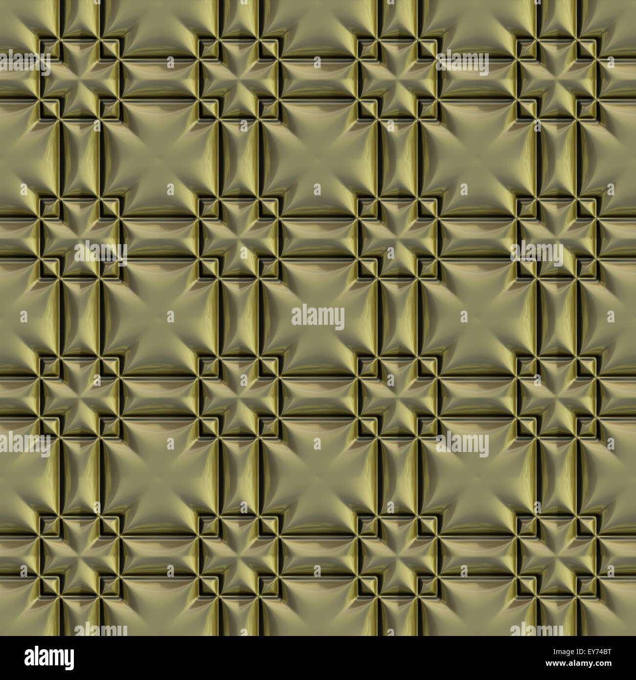 Gold seamless tileable decorative background pattern Stock Photo - Alamy