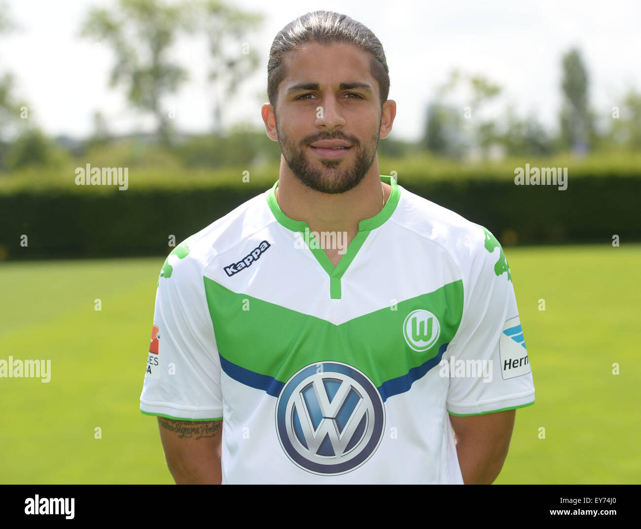 German Soccer Bundesliga 2015/16 - Photocall of VfL Wolfsburg on 16 ...