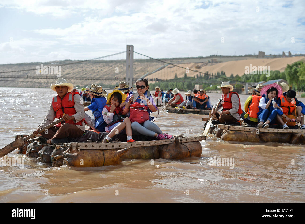 Yinchuan, China's Ningxia Hui Autonomous Region. 22nd July, 2015 ...
