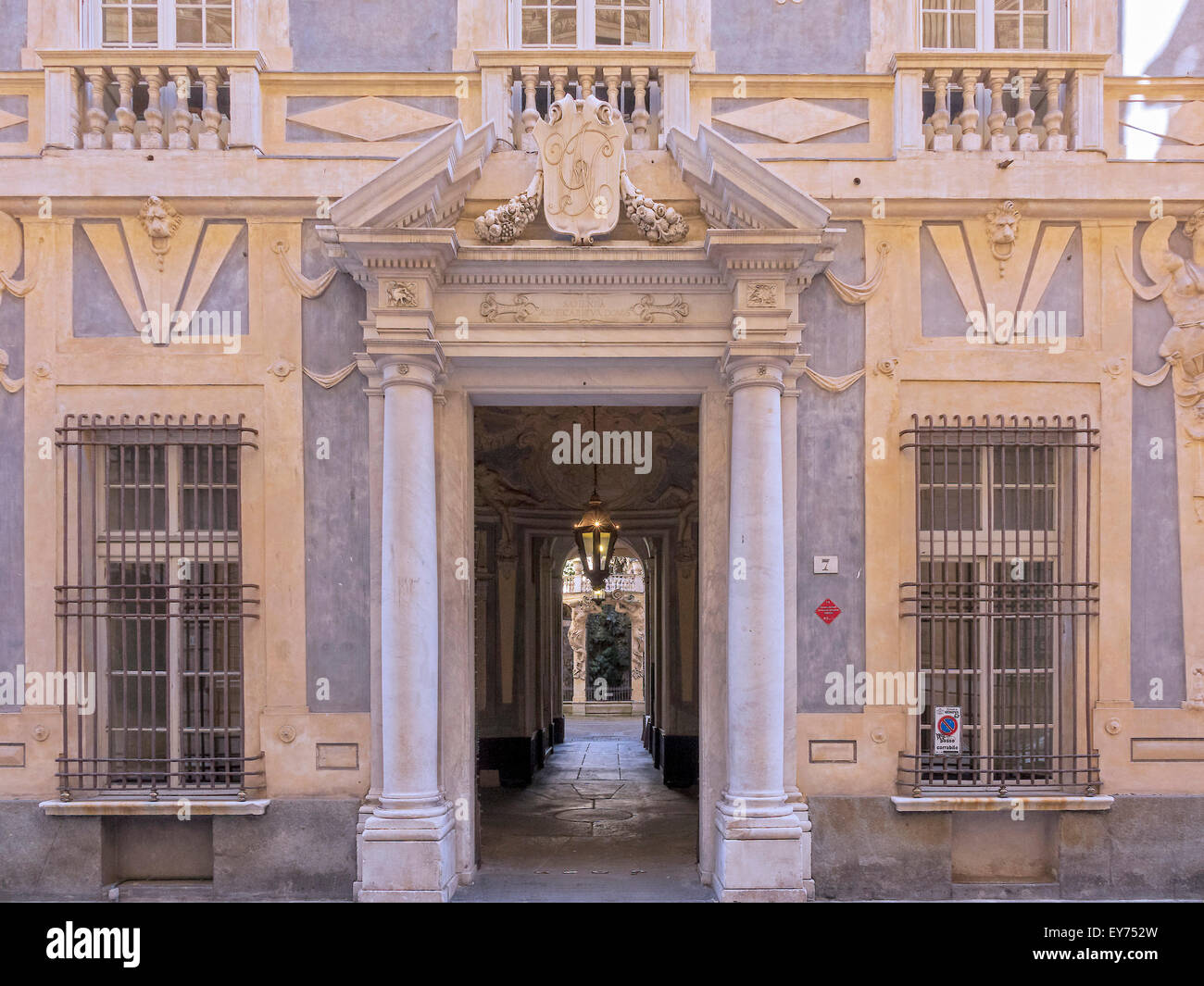 Genoa coat of arms hi-res stock photography and images - Alamy
