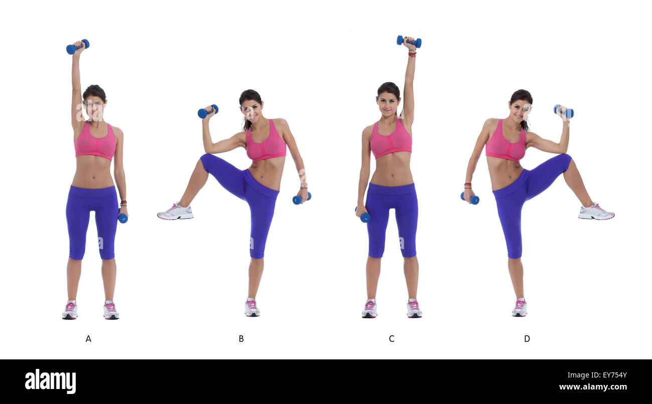 Feet shoulder width apart Cut Out Stock Images & Pictures - Alamy