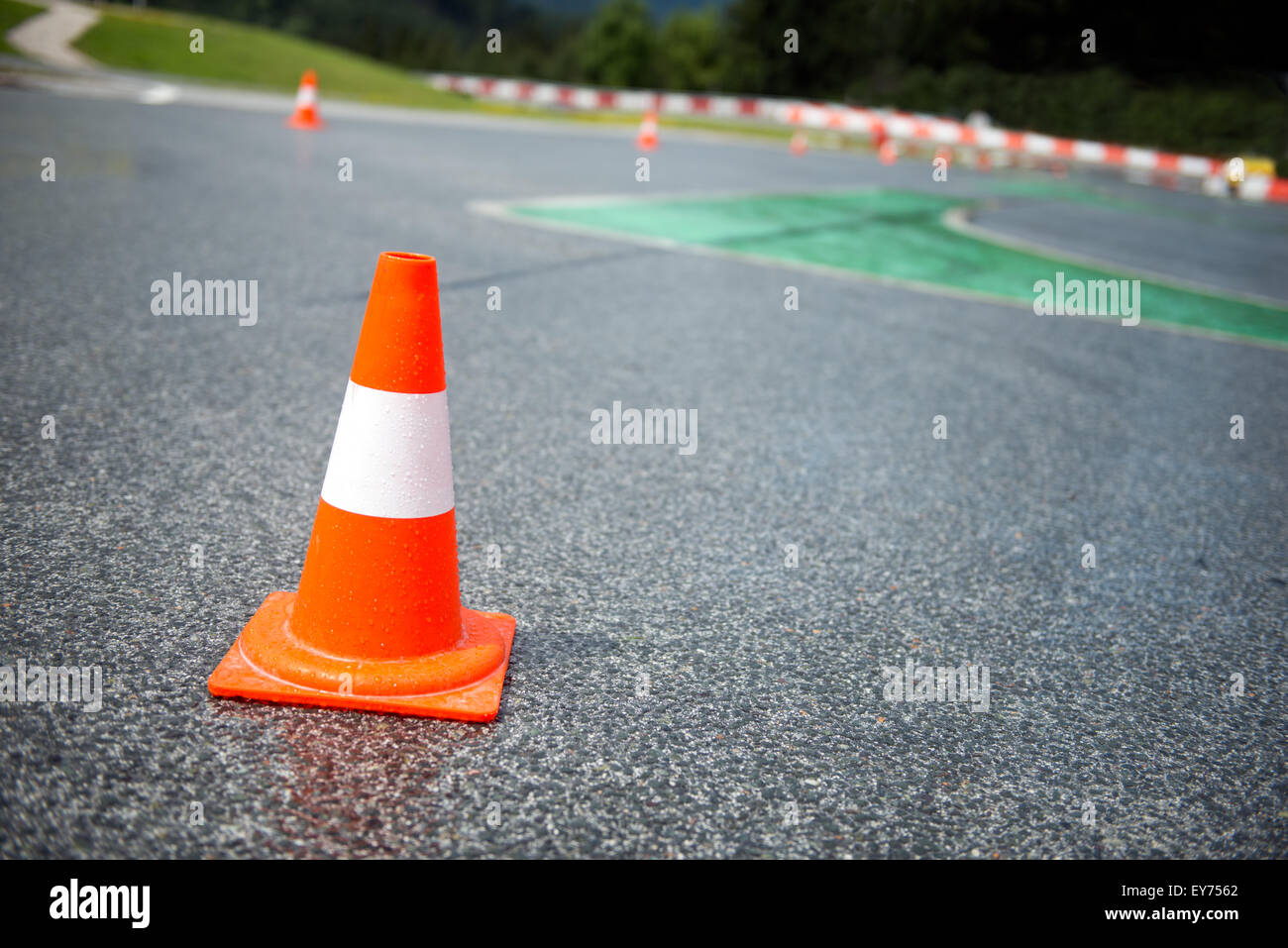 Traffic cone construction site hi-res stock photography and images - Alamy