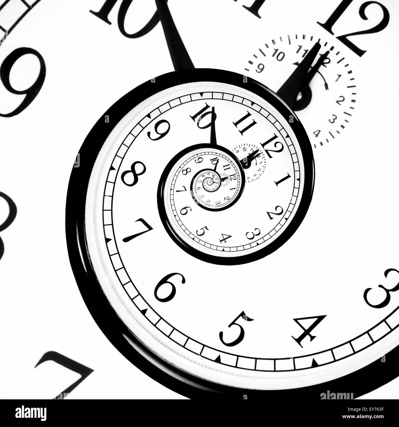 Time warp clock hi-res stock photography and images - Alamy