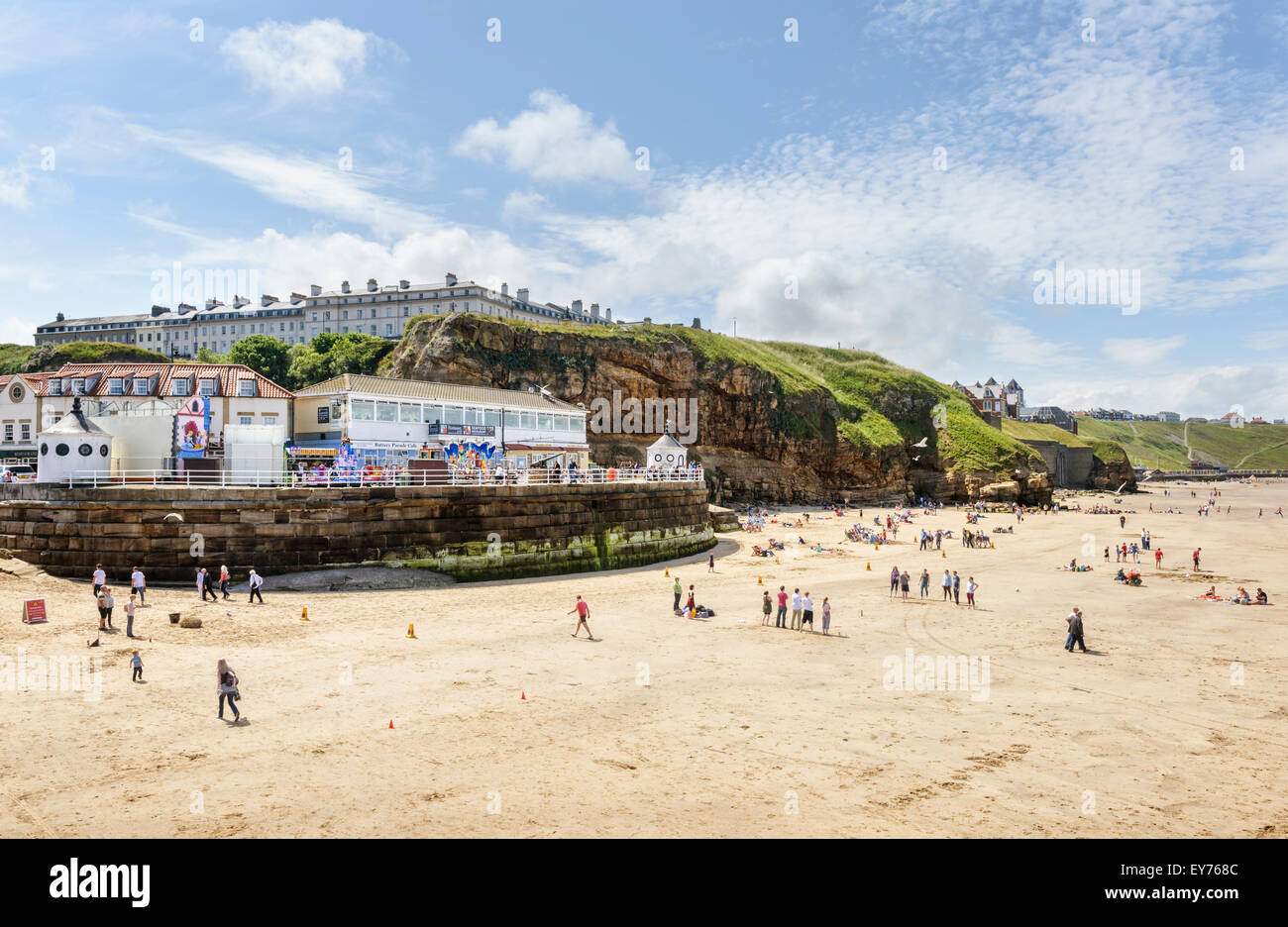 Whitby, West Cliff Beach Stock Photo - Alamy