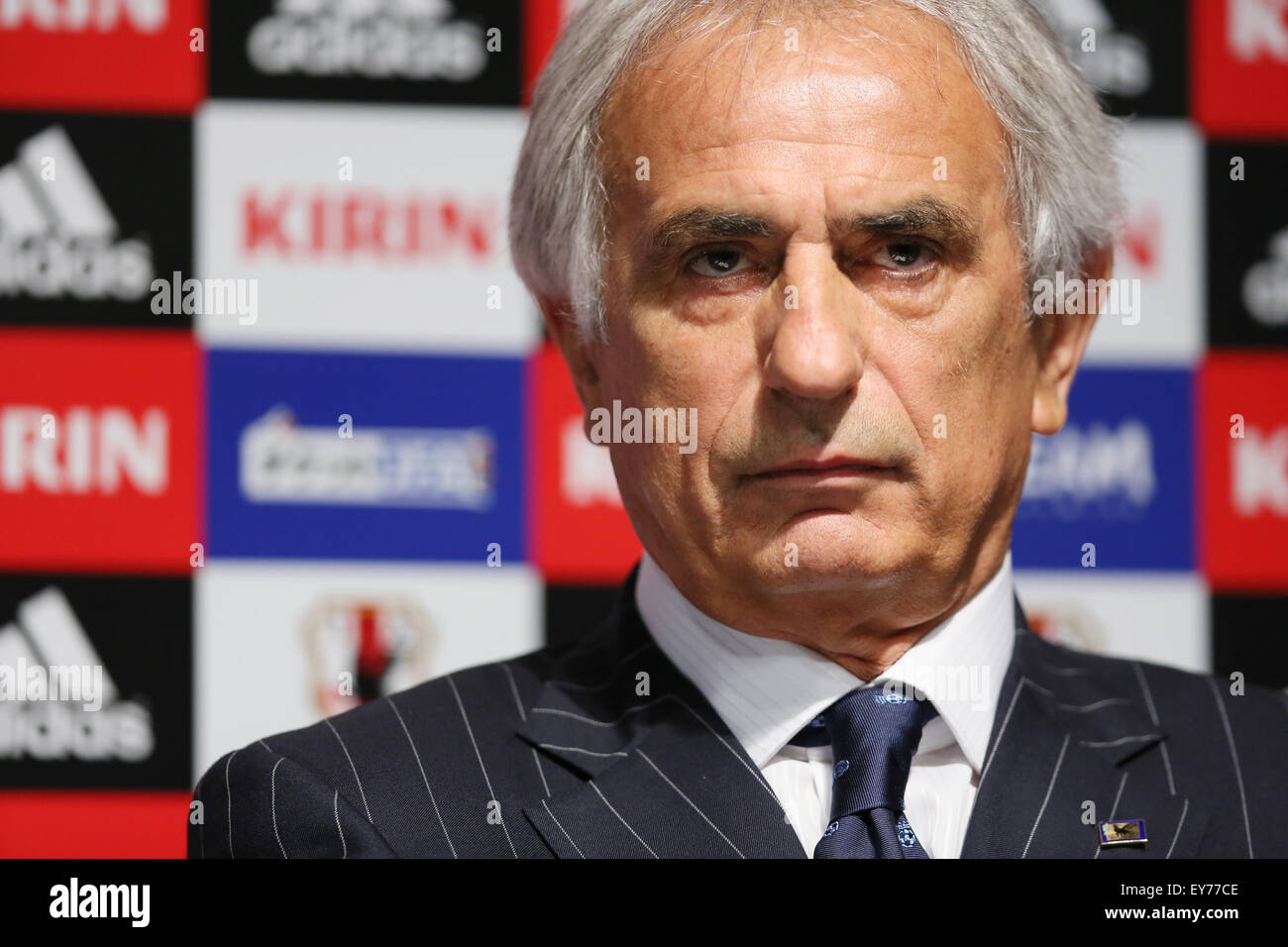 Tokyo, Japan. 23rd July, 2015. Vahid Halilhodzic (JPN) Football/Soccer ...