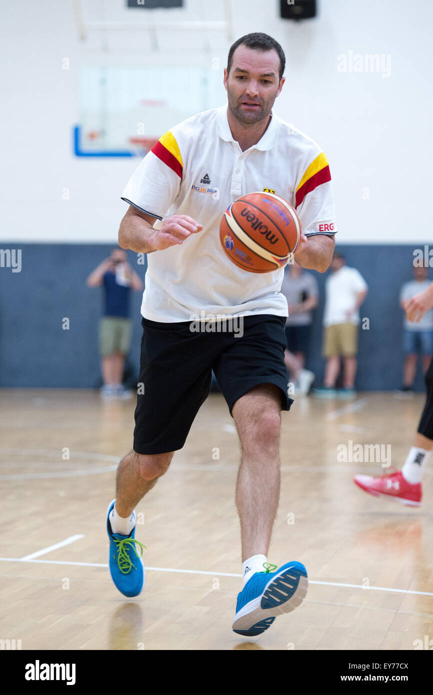 Bonn, Germany. 22nd July, 2015. Assistant coach Alex Jensen attends the ...