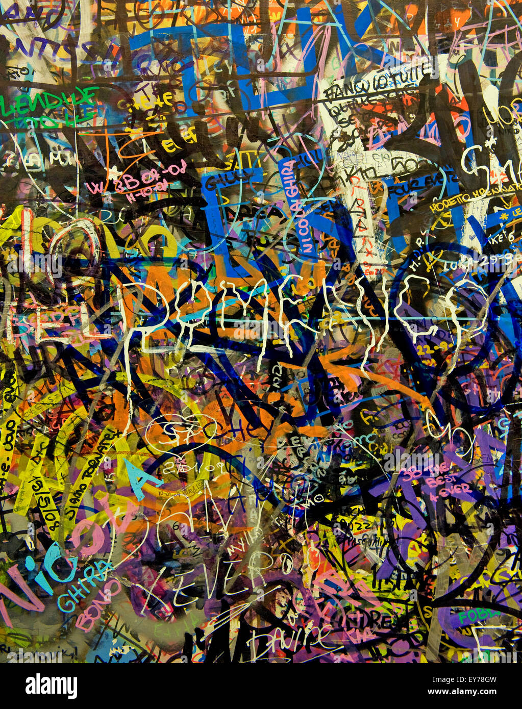 Graffiti texture background photo hi-res stock photography and images ...