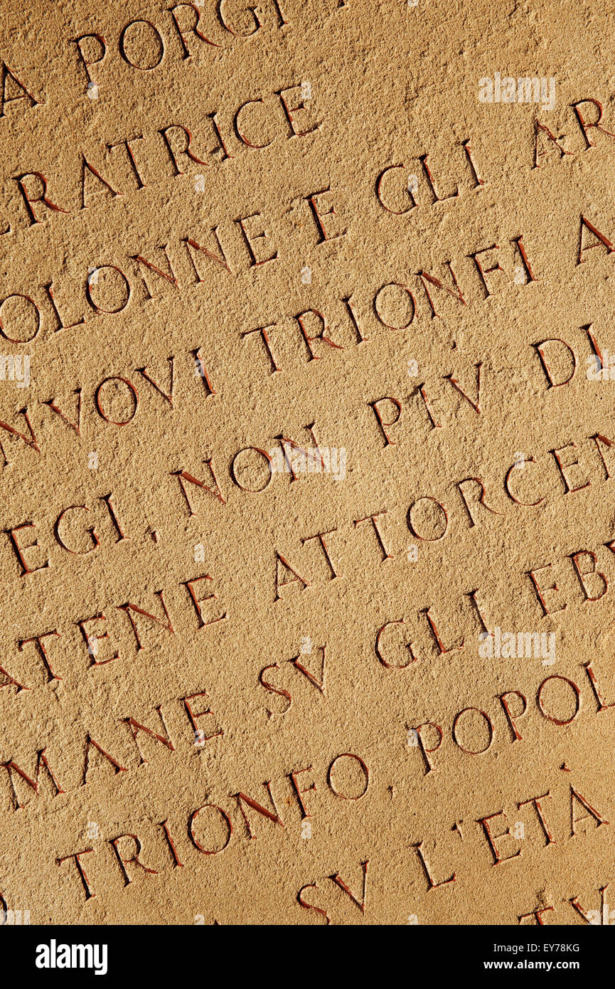 Roman Latin Letters Wall High Resolution Stock Photography and Images ...