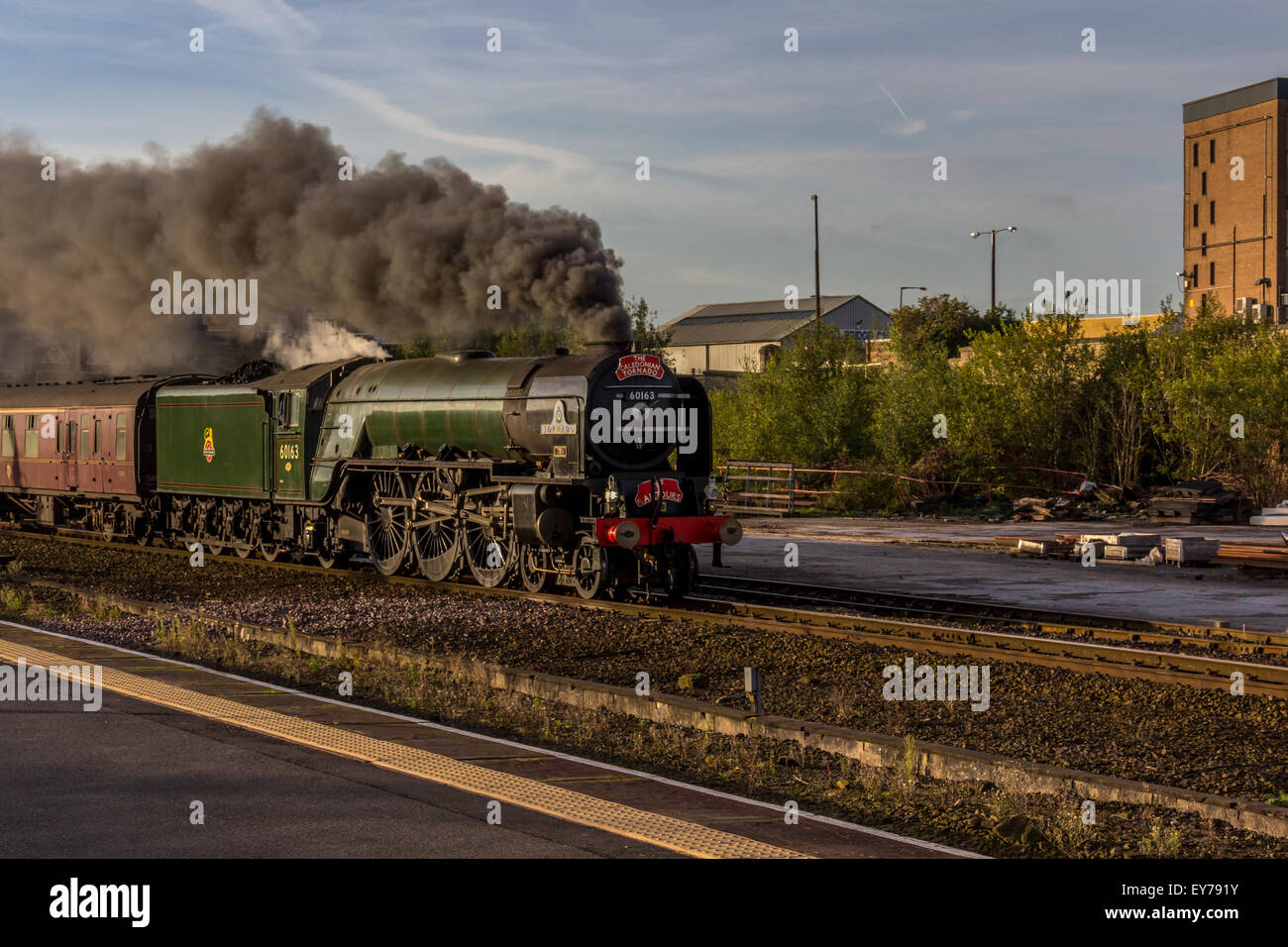LNER Peppercorn Class A1 60163 Tornado Steam locomotive with plenty of ...