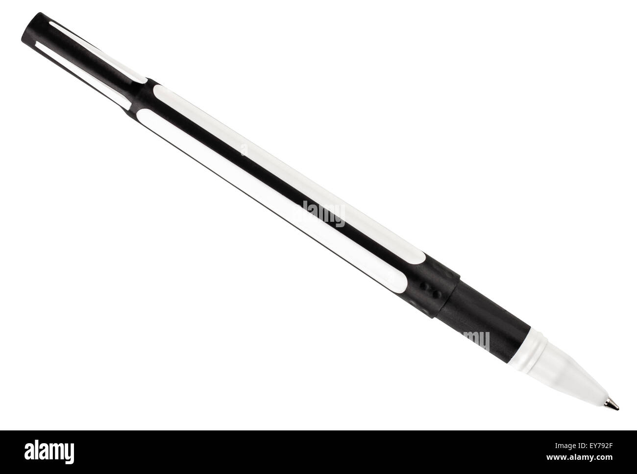 the ballpoint pen isolated on white background Stock Photo - Alamy