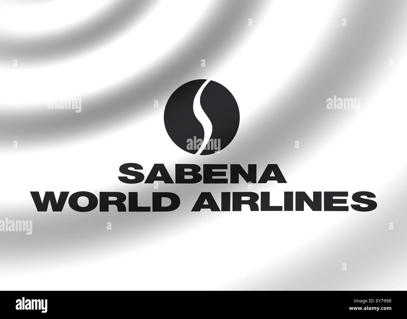 Sabena Airlines logo icon flag emblem sign Stock Photo - Alamy