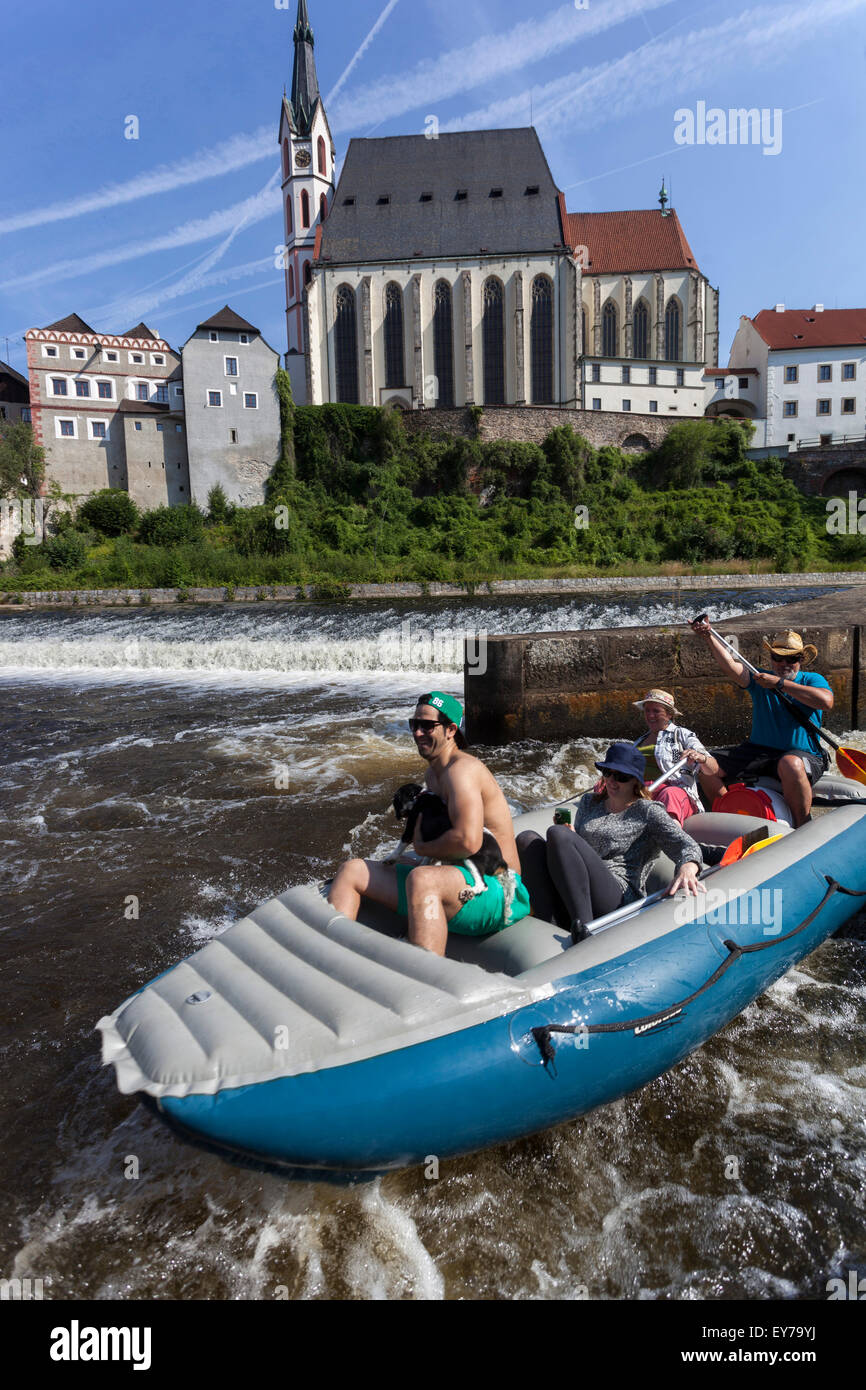 Cesky krumlov raft hi-res stock photography and images - Alamy