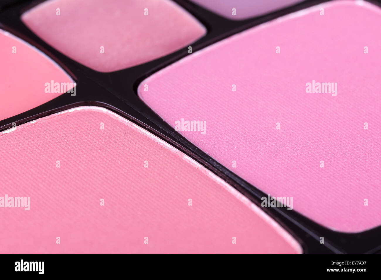 Make-up blush palette, closeup Stock Photo - Alamy