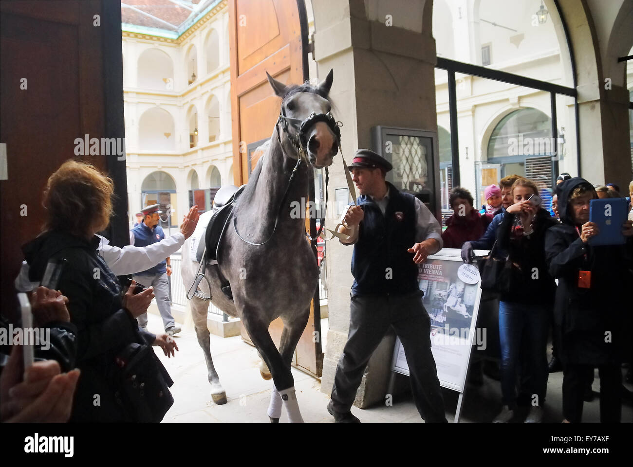 Vienna, Austria. The Spanish Riding School (German: Spanische ...