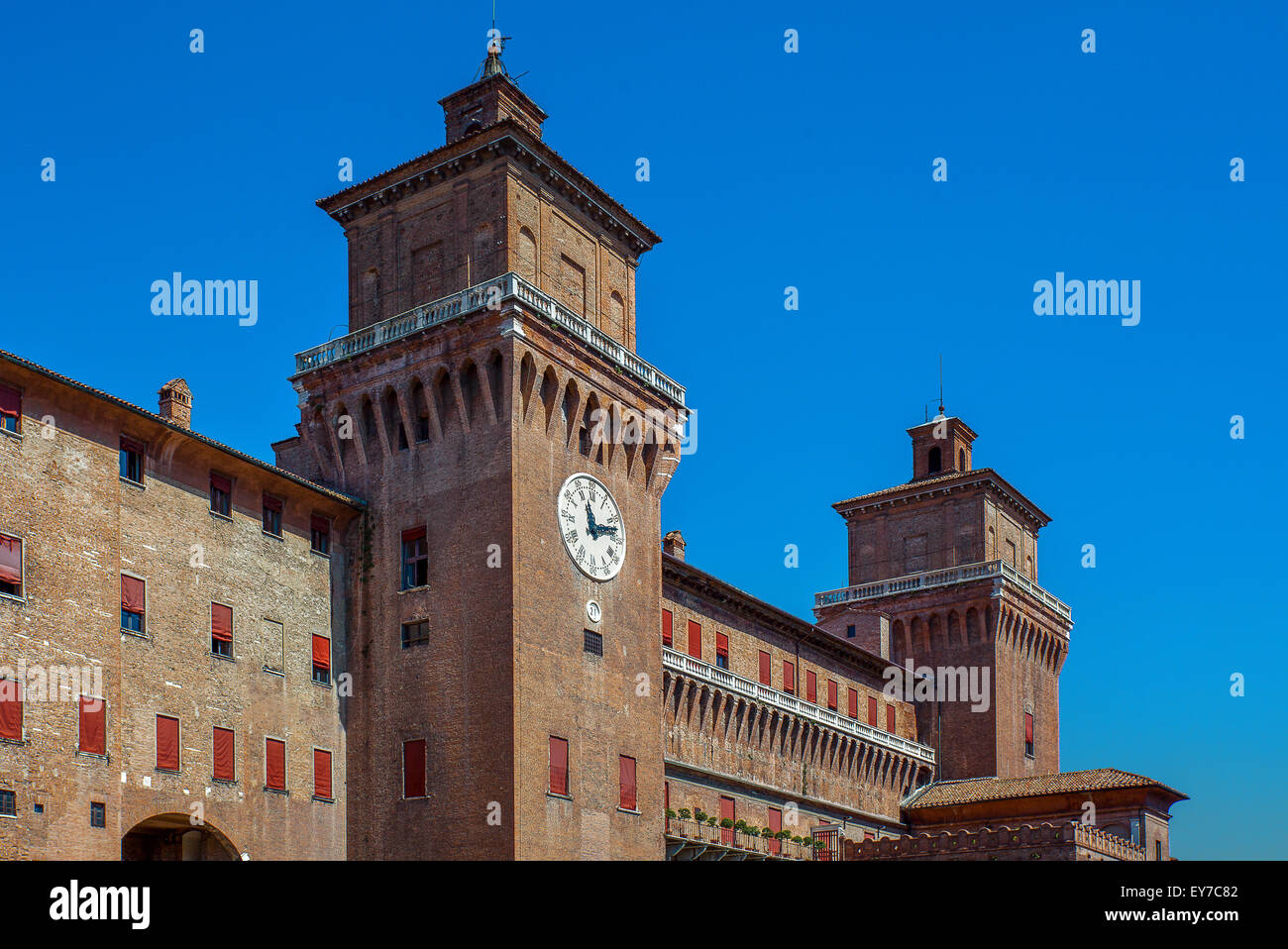 Italy, Ferrara, the Estense castle Stock Photo - Alamy Italy, Ferrara, the Estense castle Stock Photo - Alamy