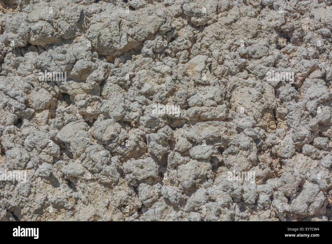 Waste aggregate and cement from building site / building works Stock ...