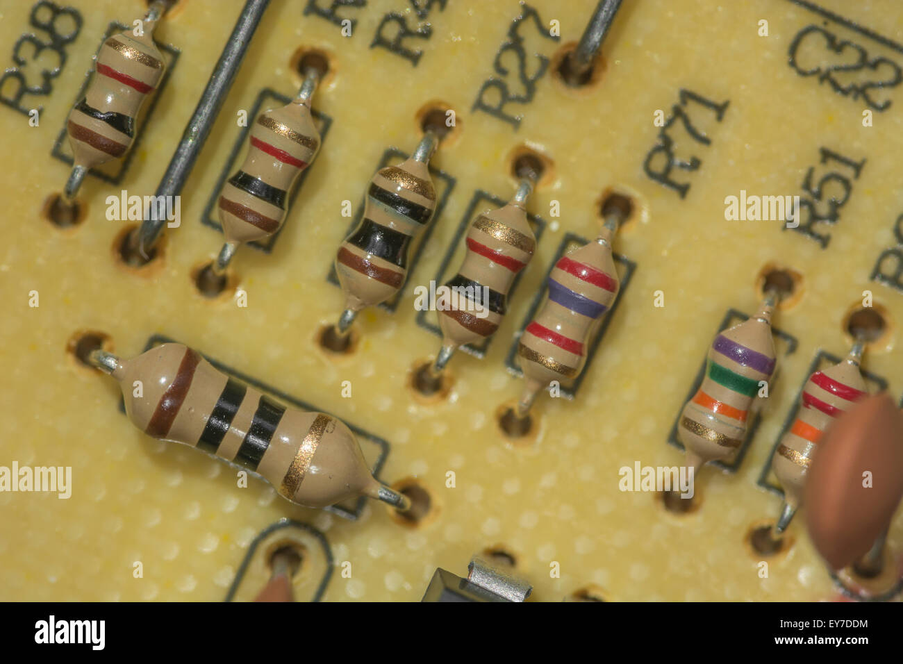 Pcb with resistor hi-res stock photography and images - Alamy