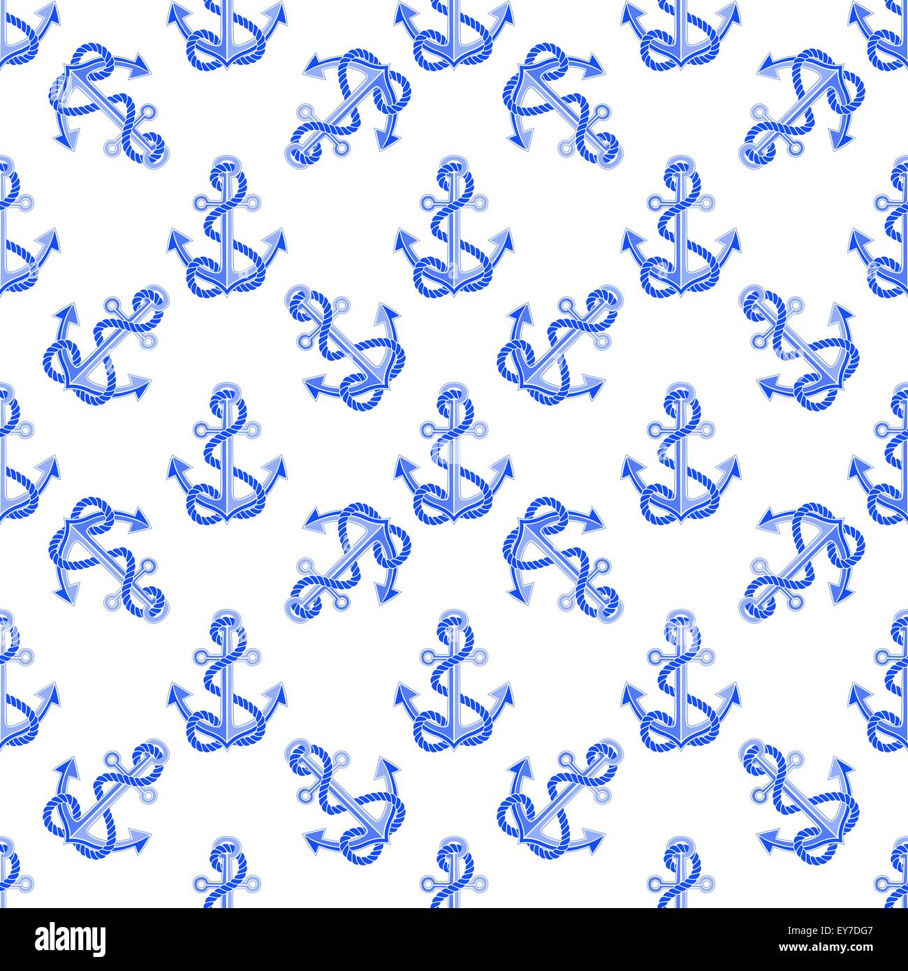 Seamless nautical pattern Stock Vector Image & Art - Alamy