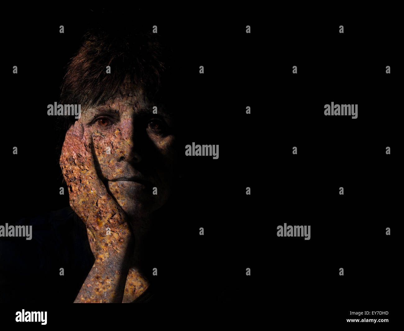 Age concept. As you get older you get a little bit rusty Stock Photo ...