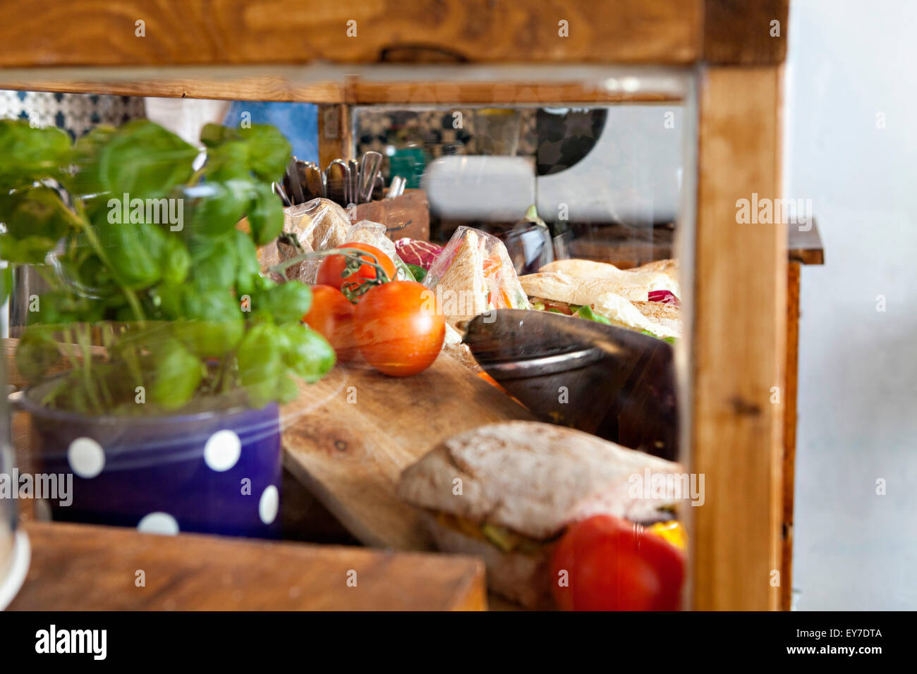 Food on counter hi-res stock photography and images - Alamy