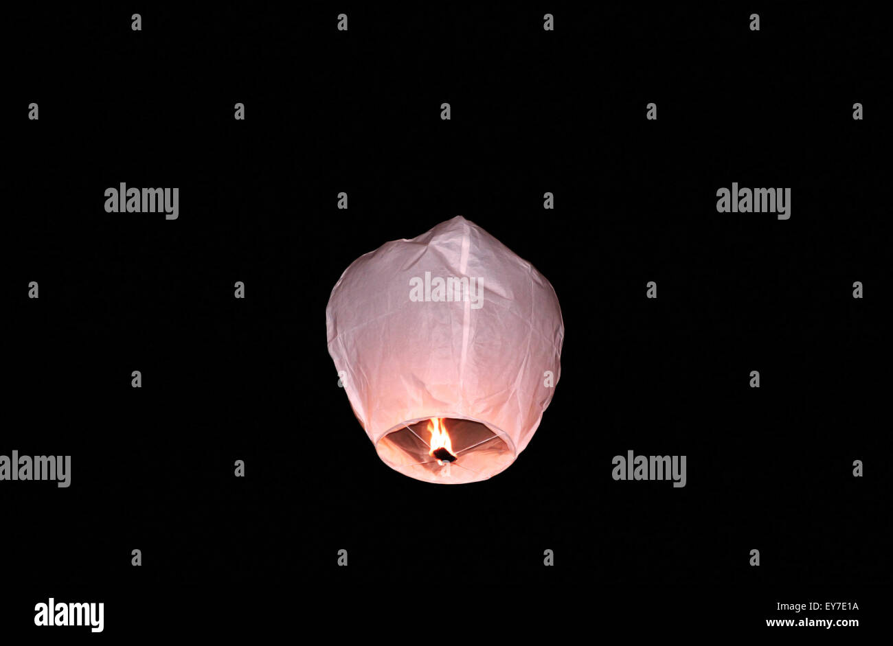 Flying lantern hi-res stock photography and images - Alamy