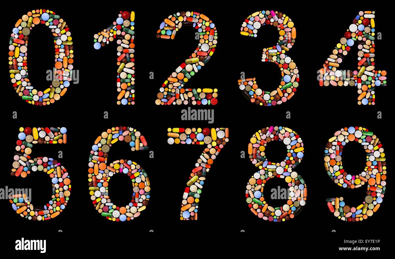 Numbers 1 2 3 4 5 6 7 8 9 0 hi-res stock photography and images - Alamy
