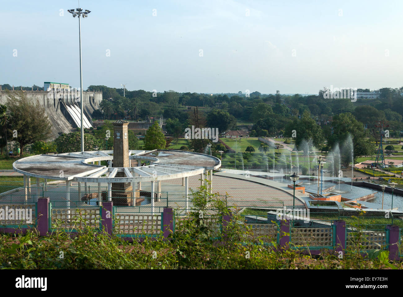 Malampuzha Dam Garden Stock Photo - Alamy