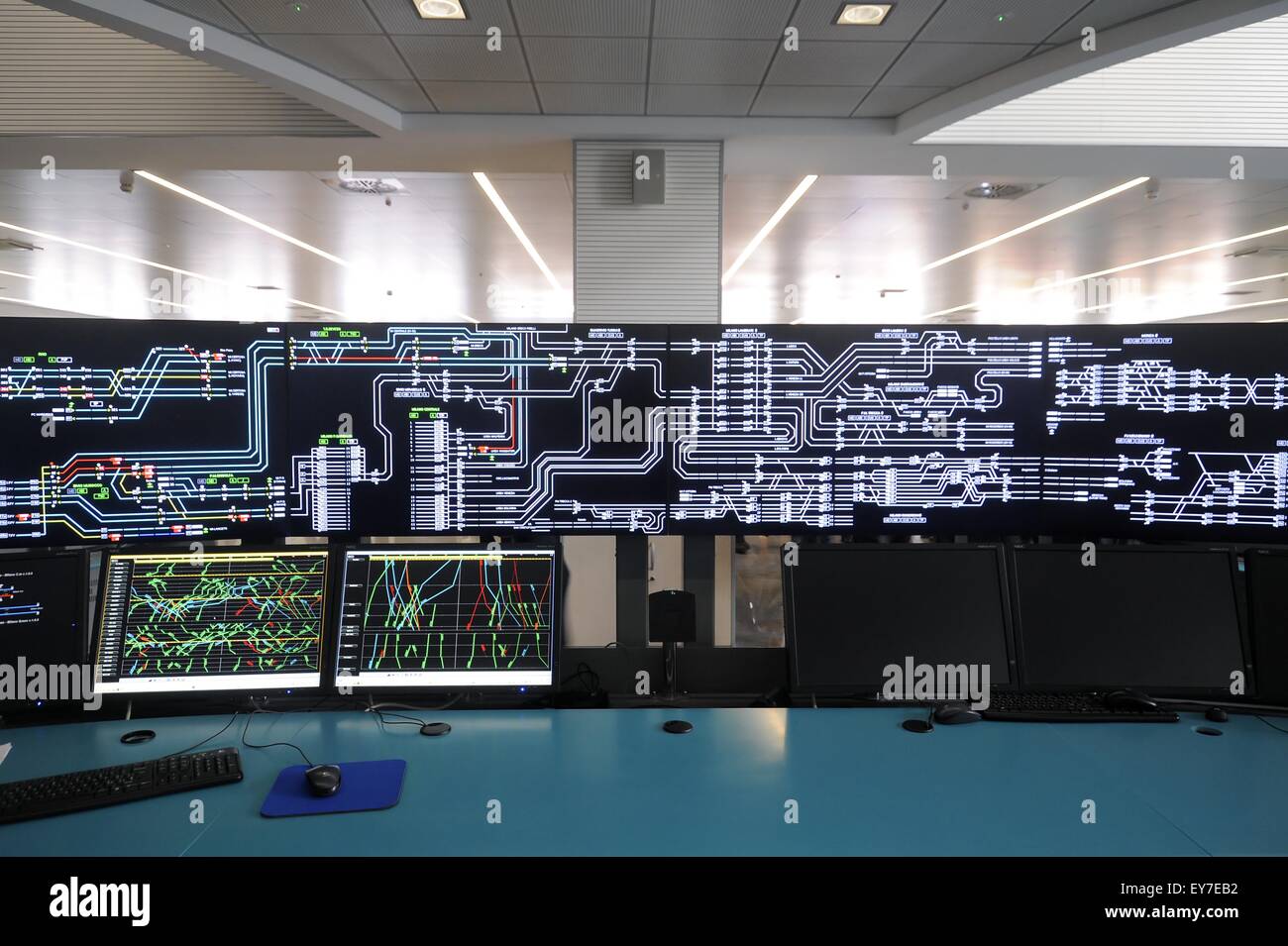 Computerized control room hi-res stock photography and images - Alamy