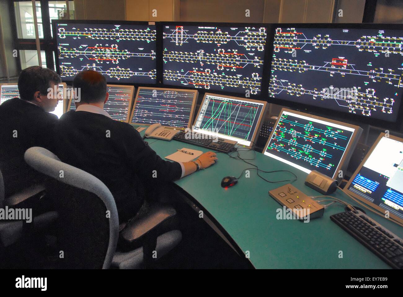 Railway Control Room High Resolution Stock Photography and Images - Alamy