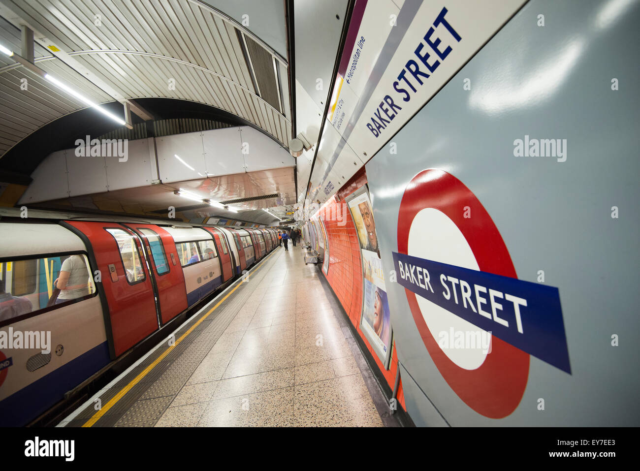 Baker Street Underground Station in London, England UK Stock Photo - Alamy