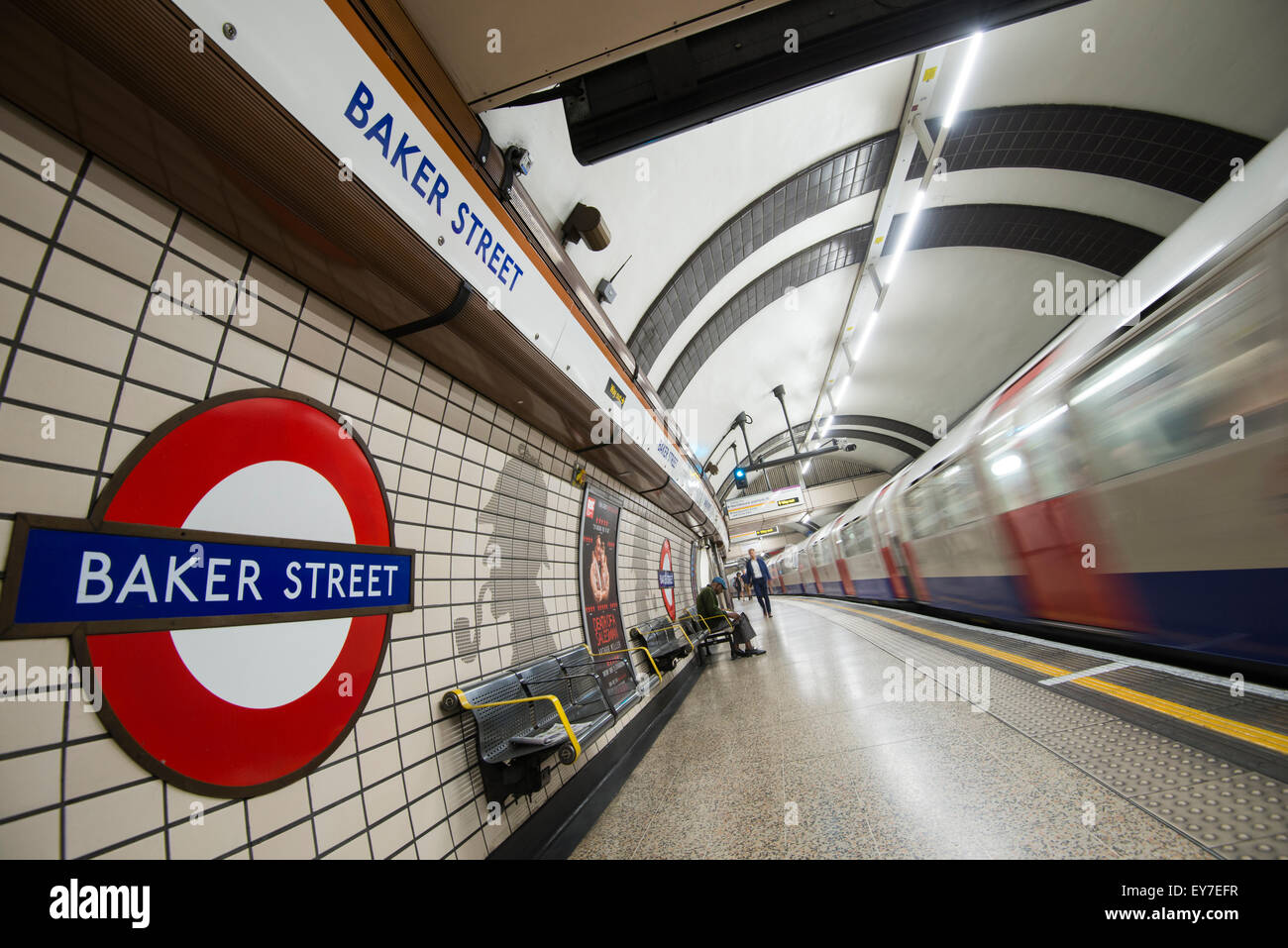 Baker Street Underground Station in London, England UK Stock Photo - Alamy
