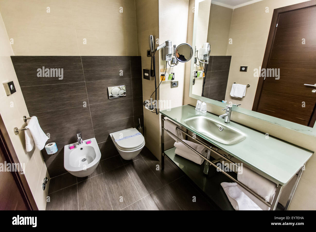 Italy hotel Rome SELENE SPORTING Stock Photo - Alamy