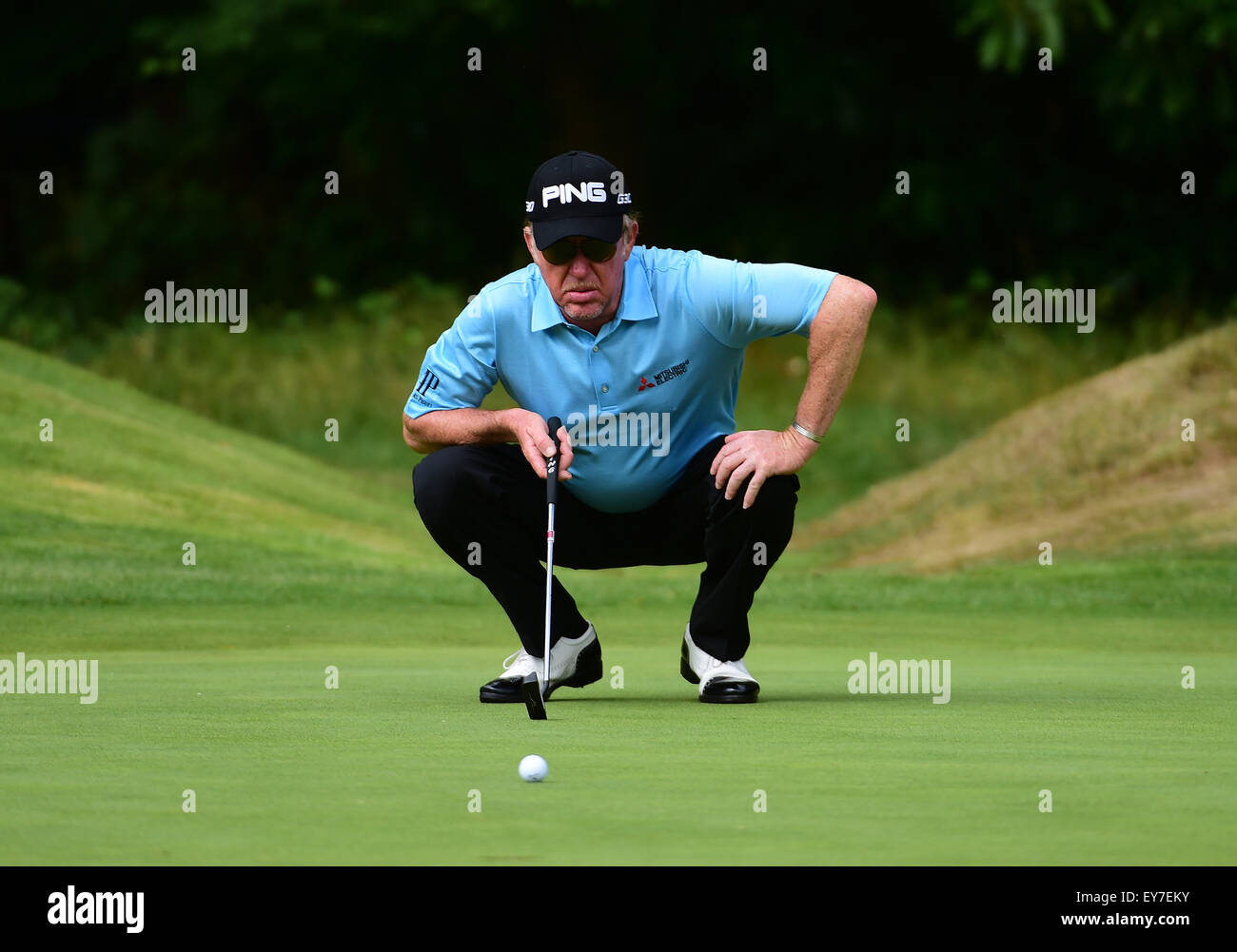 Sunningdale, Berkshire, UK. 23rd July, 2015. Seniors Open Golf ...